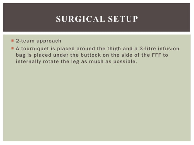 Free Fibula Osteocutaneous Flap | PPTX