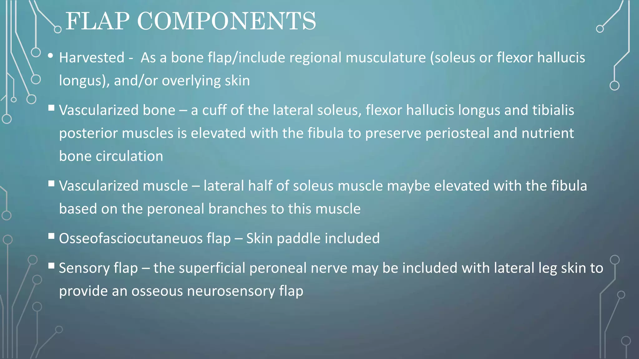 Free fibula flap OMFS 2021 journal club presentation | PPTX
