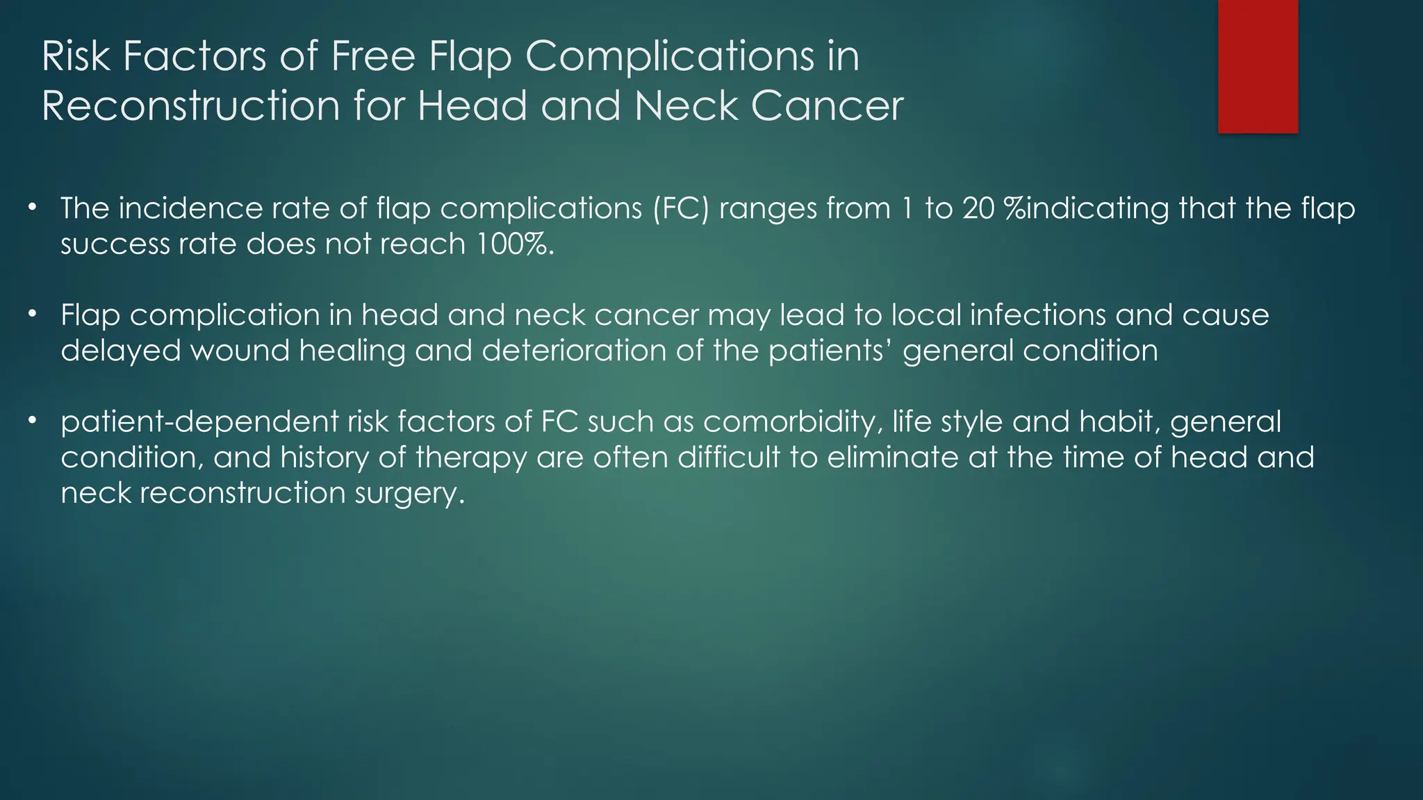 anaesthesia for free flap oncosurgery.pptx