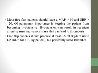 Free flap postoperative evaluation | PPTX