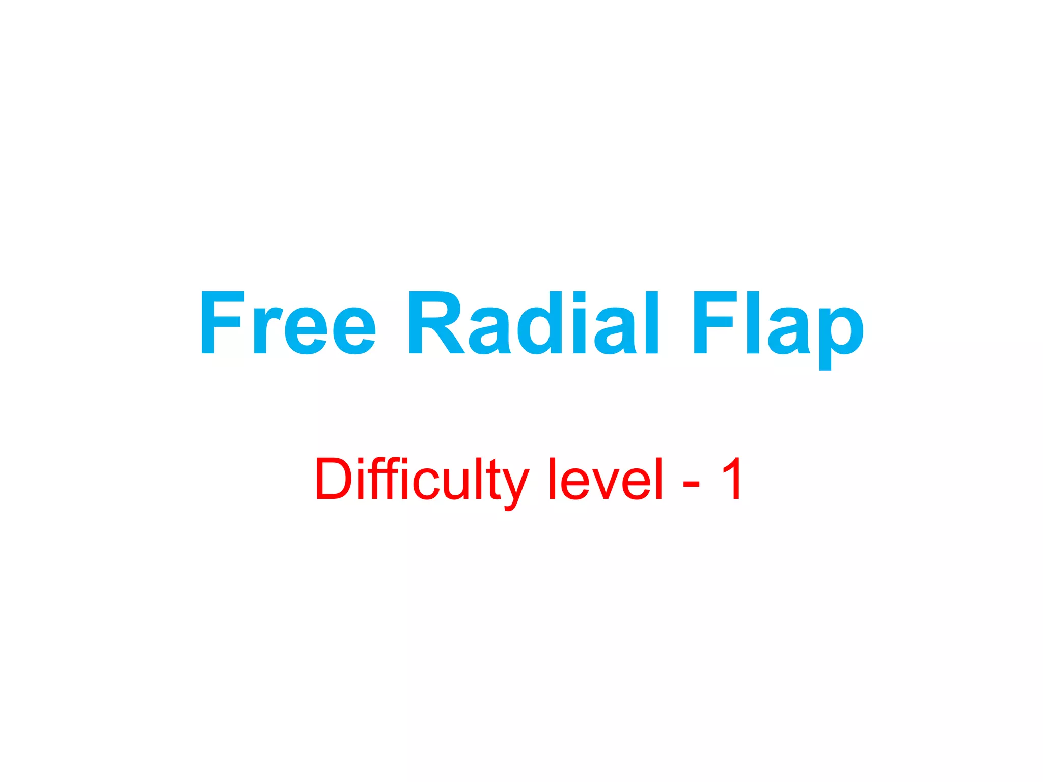 Free flaps in lower limb reconstruction | PPTX
