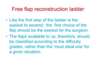 Free flaps in lower limb reconstruction | PPTX