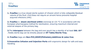 Freeflex vs Bottles for better utilization in medical field | PPTX