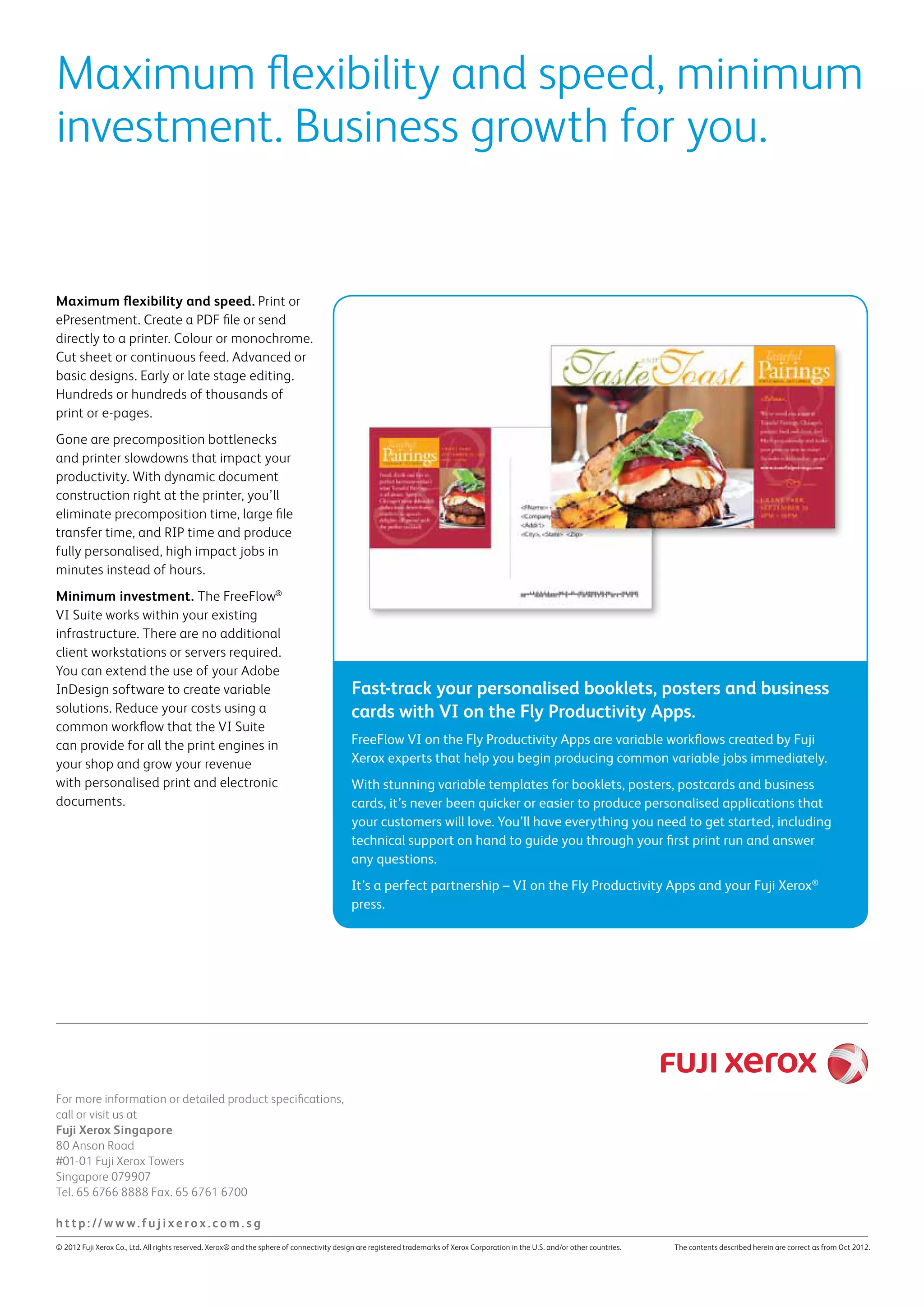 FreeFlow Variable Information Suite | PDF