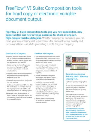 FreeFlow Variable Information Suite | PDF