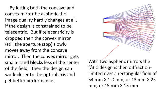 Freeform aspheric version of the 1.0 x offner relay, may 3, 2019 | PPT