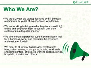 FreeG WiFi Introduction | PPT