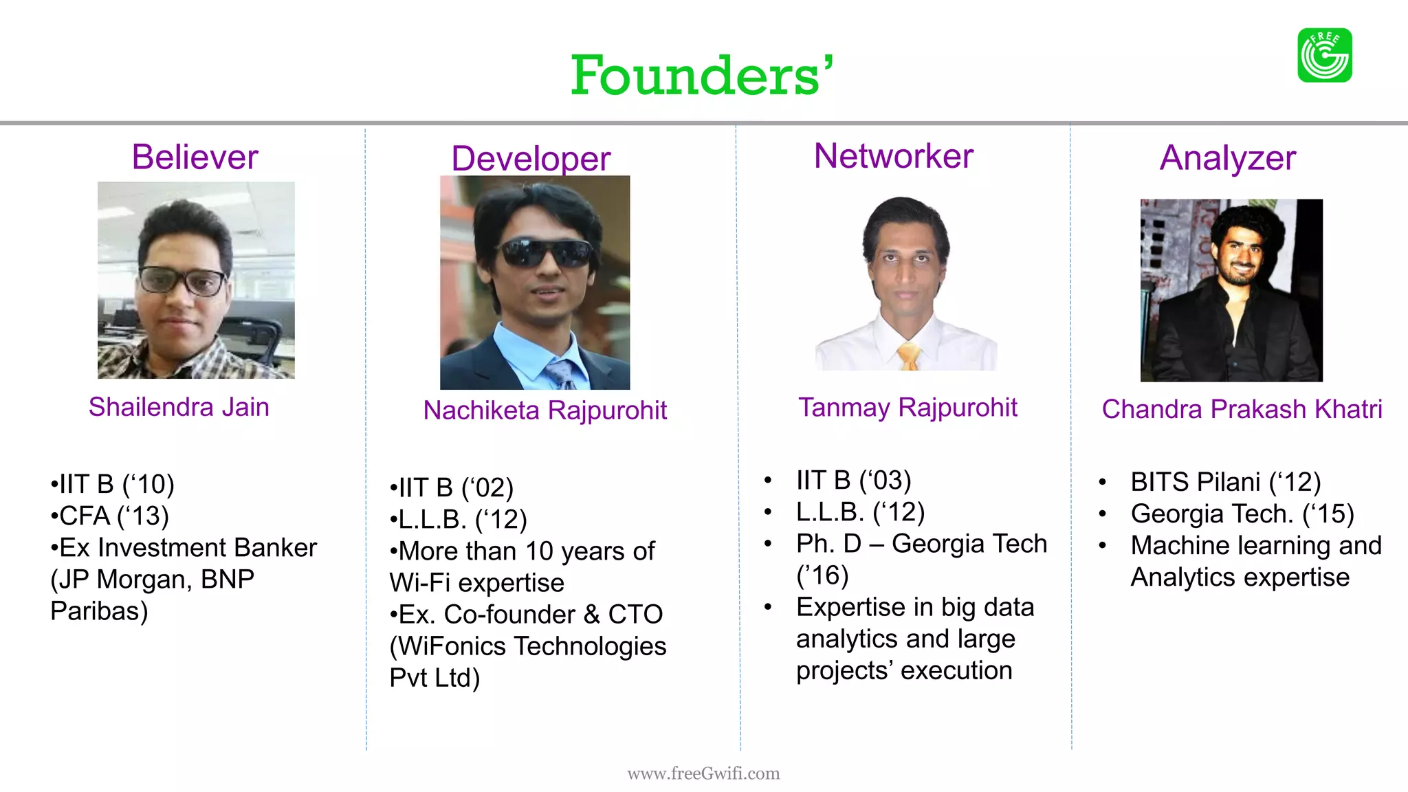 FreeG WiFi Introduction | PPT