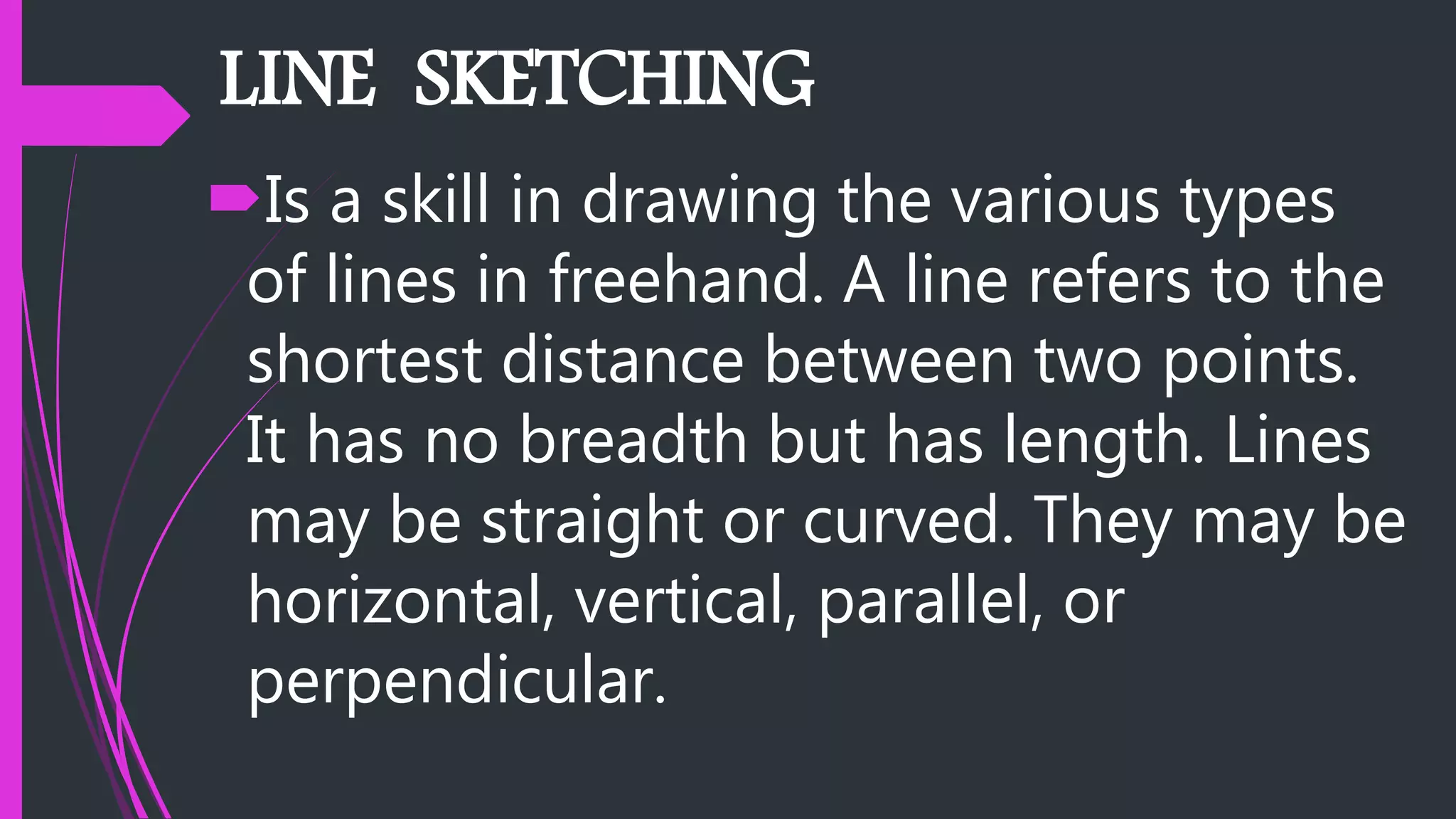 Freehand sketching | PPTX