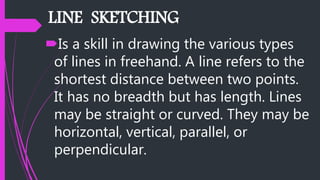 Freehand sketching | PPTX