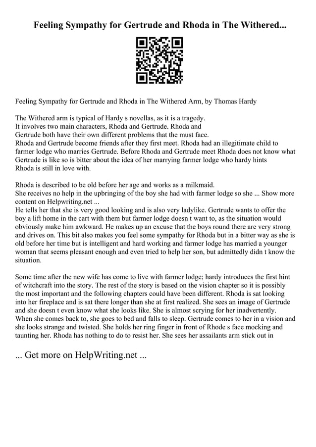 Free Illustration Essay Example | PDF