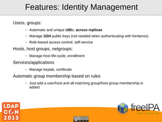 Building Open Source Identity Management with FreeIPA | PPT