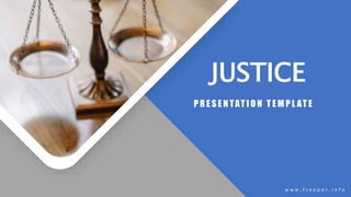 Free Justice PowerPoint Template.pptx