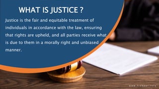 Free Justice PowerPoint Template.pptx