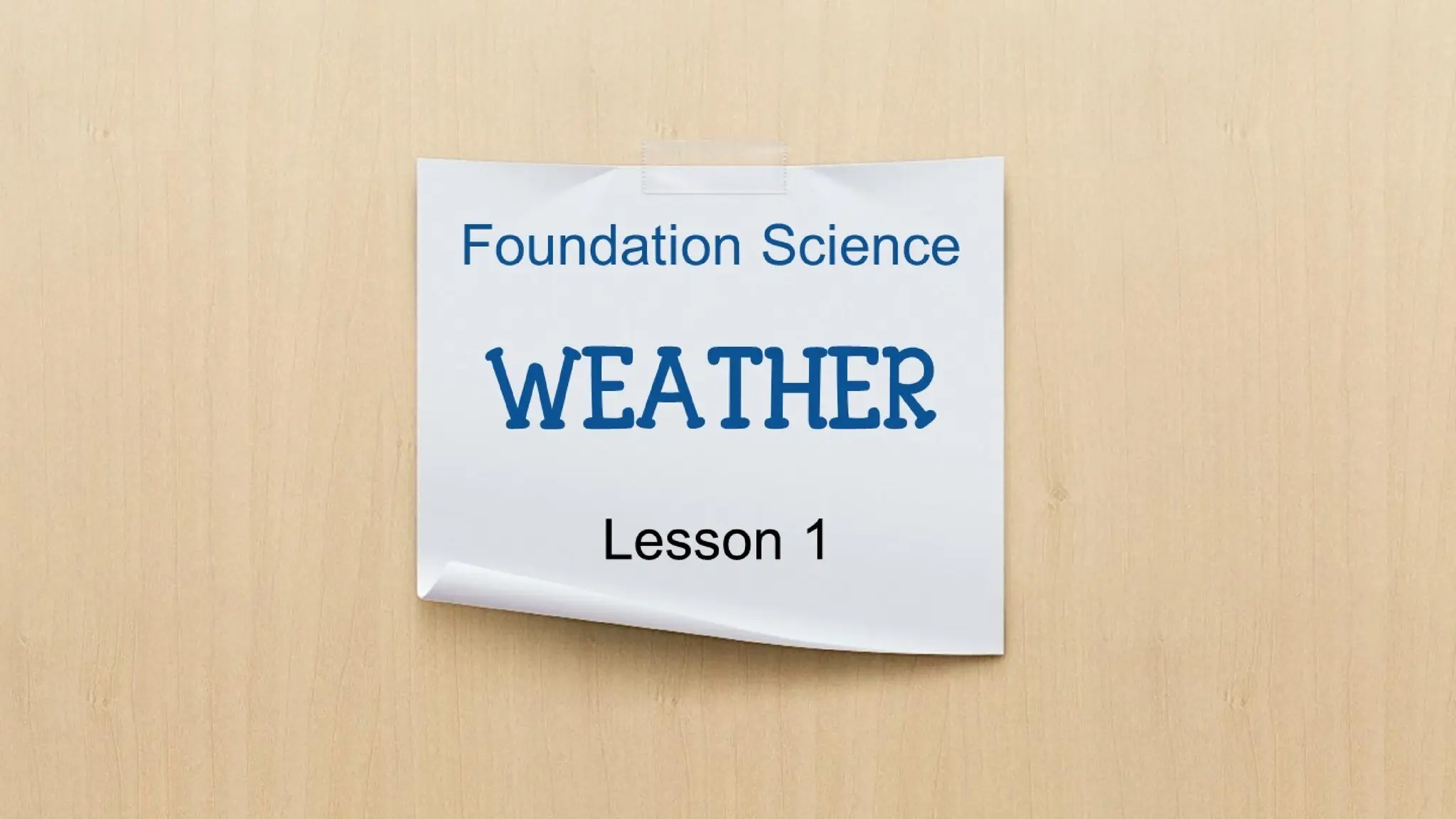 FREEKindergartenWeatherPowerPointforACARAFoundationLevel-1.pptx