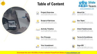 Freelance Copywriting Proposal PowerPoint Presentation Slides | PPT