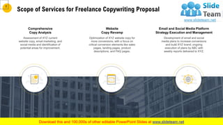 Freelance Copywriting Proposal PowerPoint Presentation Slides | PPT