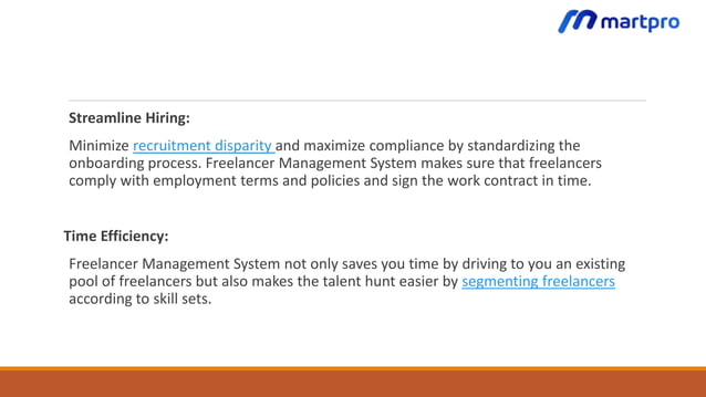 Freelancer management system | PPTX | Business | Business and Finance