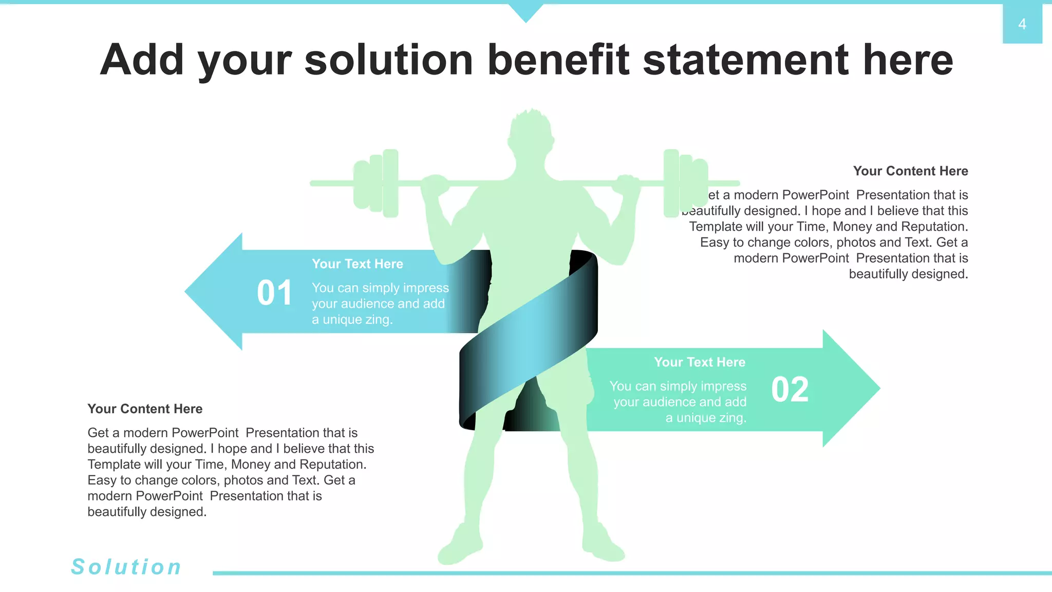 Freelancer self pitch template for fitness and yoga business | PPTX