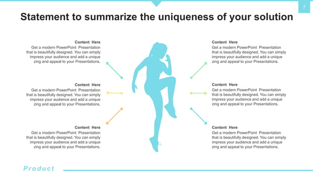 Freelancer self pitch template for fitness and yoga business | PPTX