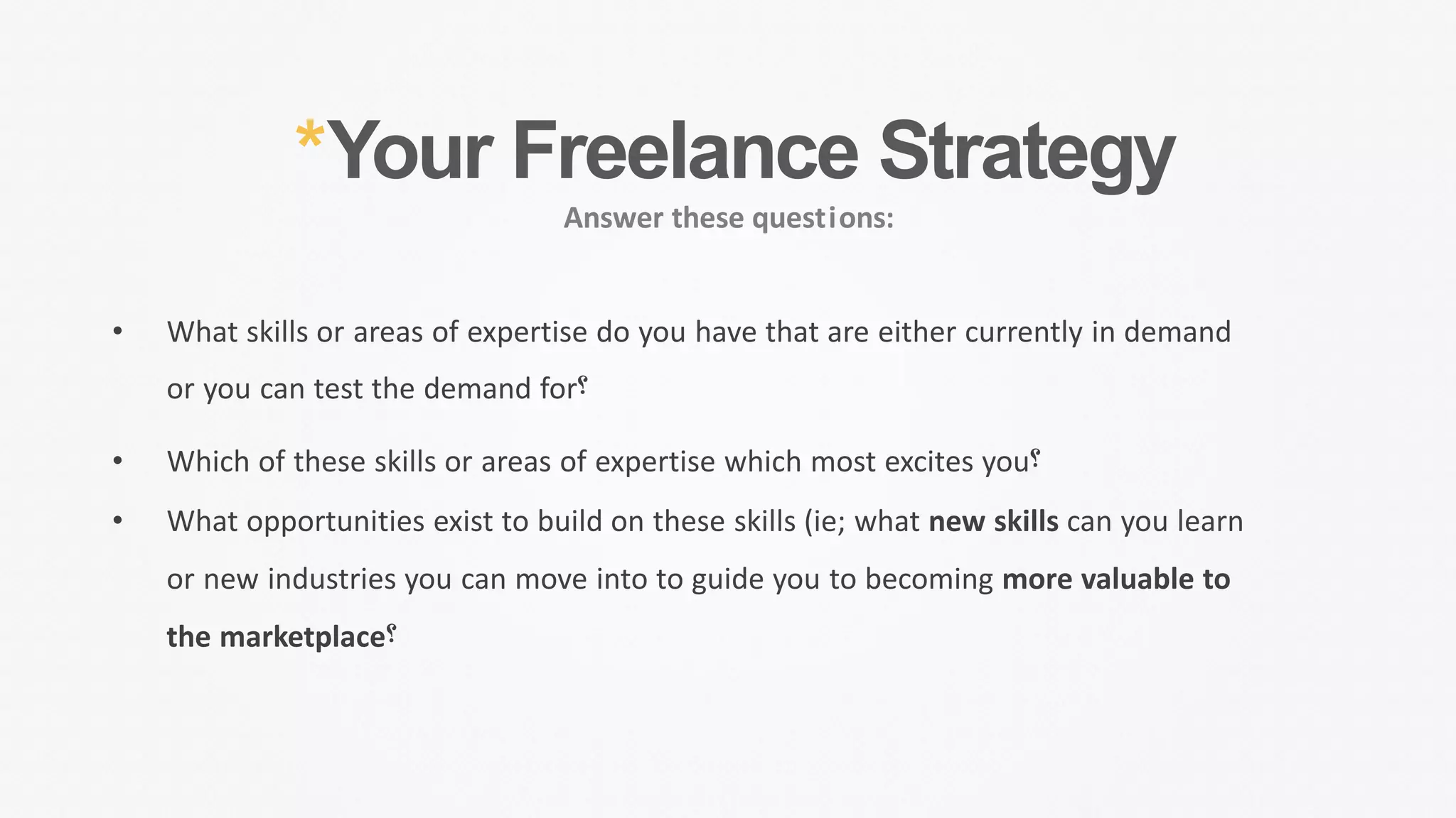 Freelancing 1 | PPT