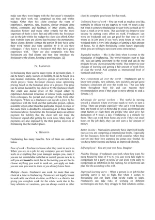 Freelancing article | PDF