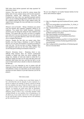 Freelancing article | PDF
