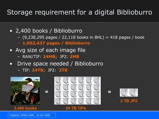 Using the JPEG2000 image format for storage and access in biodiversity ...