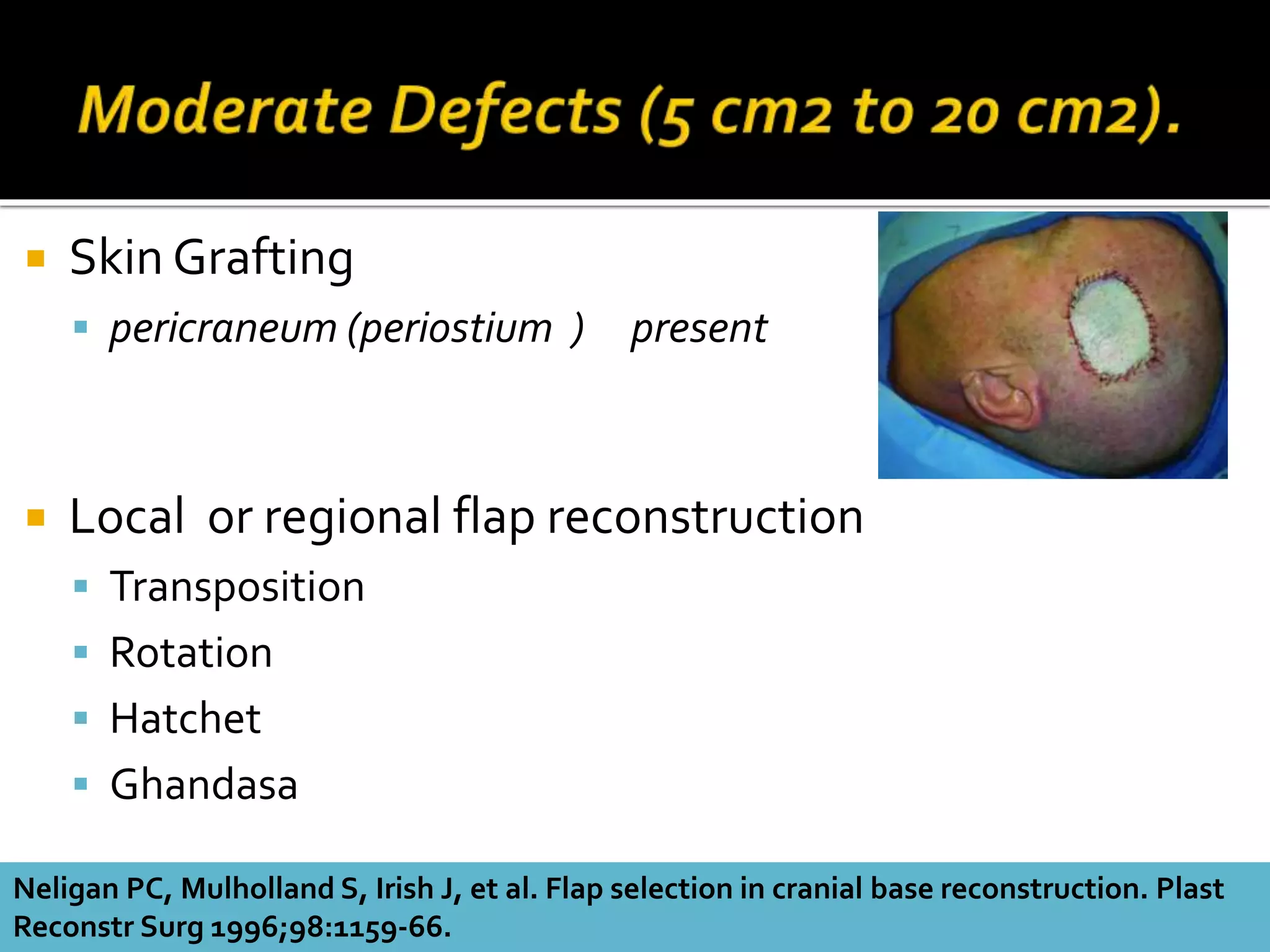 Free LD flap for scalp reconstruction DR VIPIN V NAIR | PPTX | Death ...