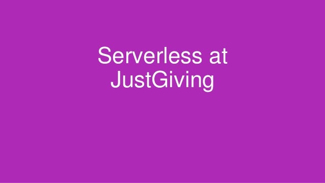 Blueprint Series: Architecture Patterns for Implementing Serverless M… Blueprint Series: Architecture Patterns for Implementing Serverless M…