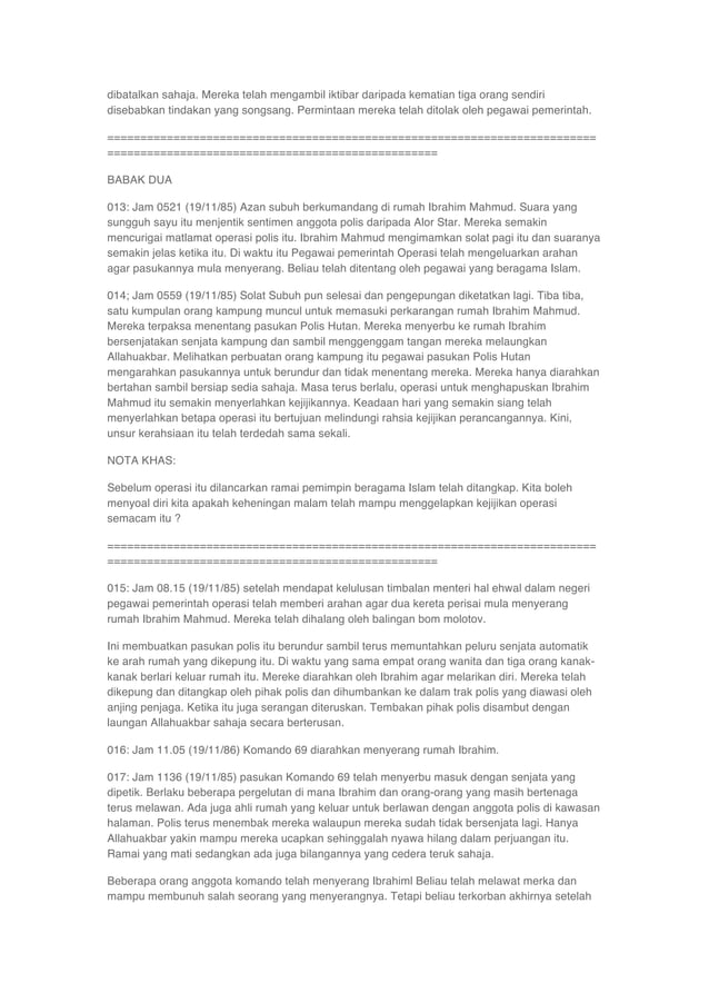 SEJARAH MEMALI | PDF