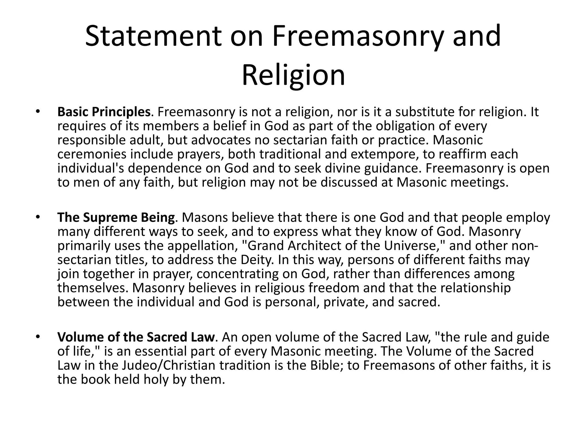 Freemason final ppt | PPTX