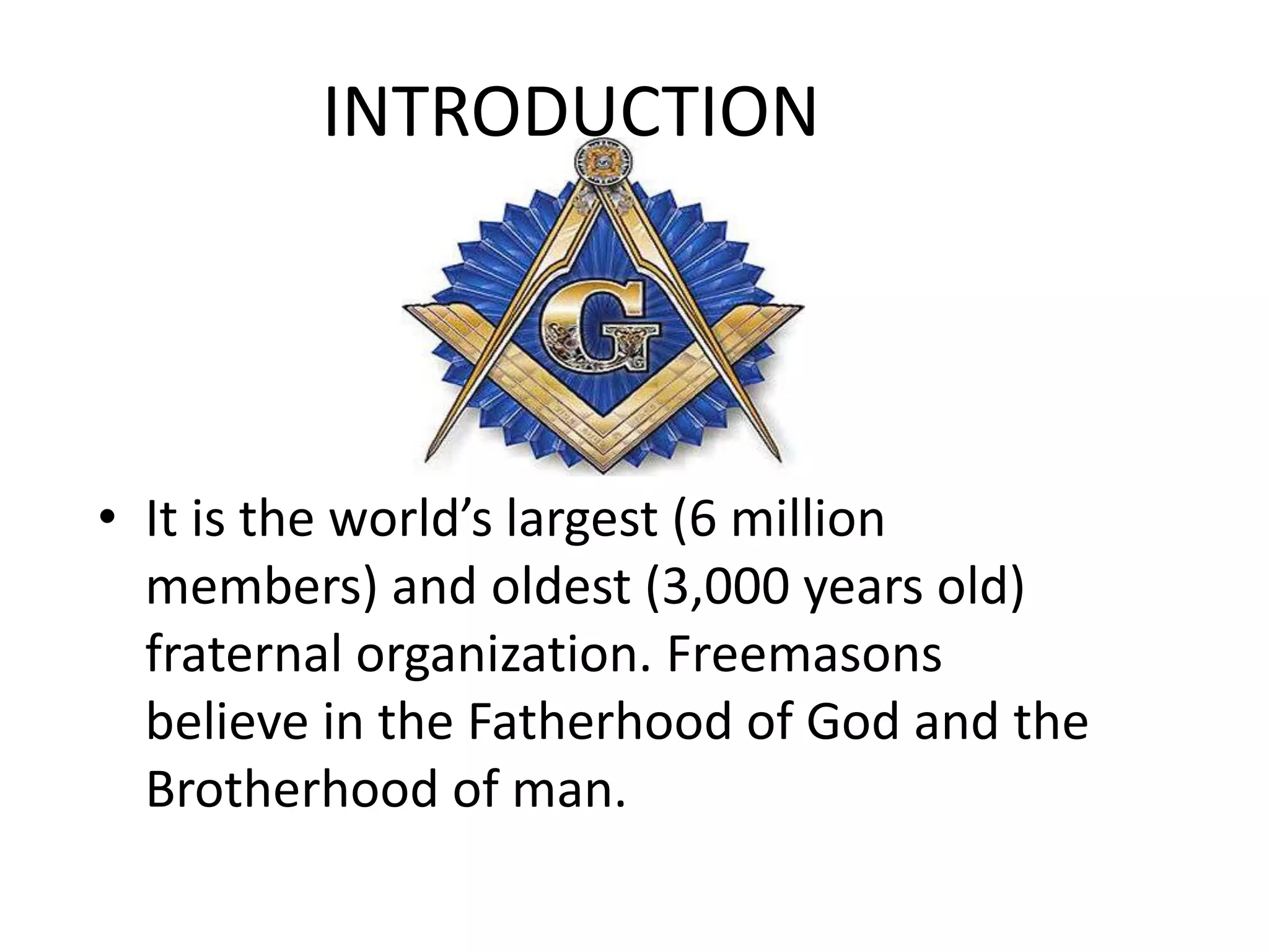 Freemason final ppt | PPTX