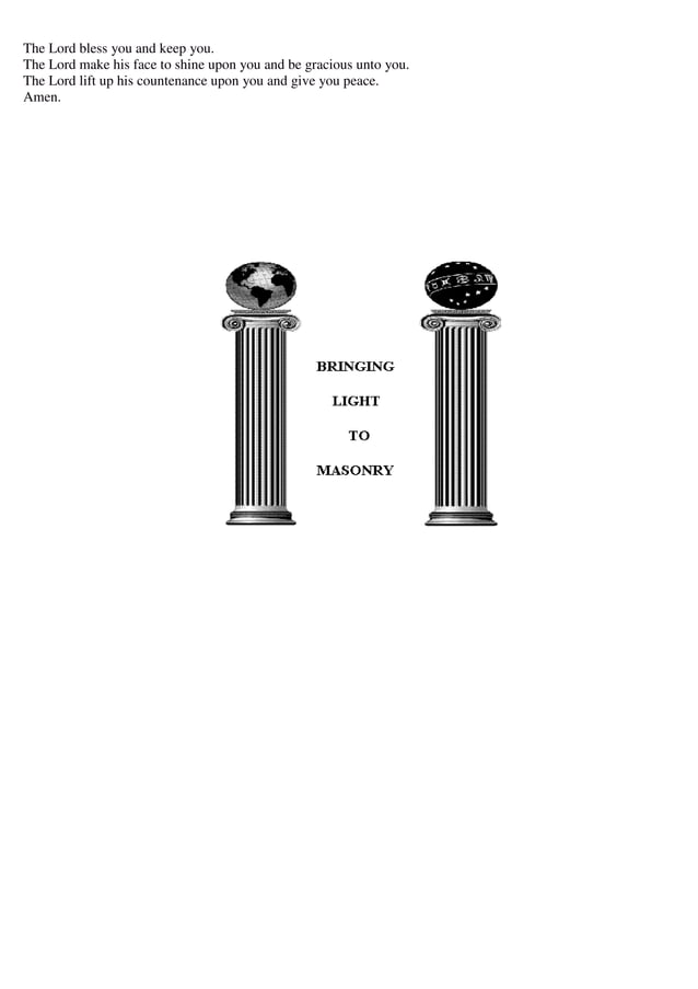 Freemasonry 003 a masonic funeral service | PDF | Funeral | Personal ...