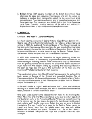 Freemasonry 008 anti-masonry | PDF