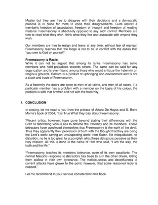Freemasonry 008 anti-masonry | PDF