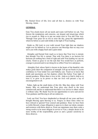 Freemasonry 013 chaplain's prayers | PDF