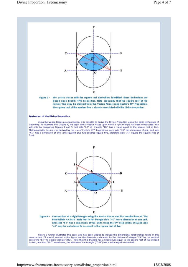 Freemasonry 017 euclid- the point within a circle | PDF