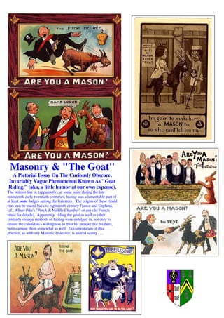 Freemasonry 026 goat | PDF