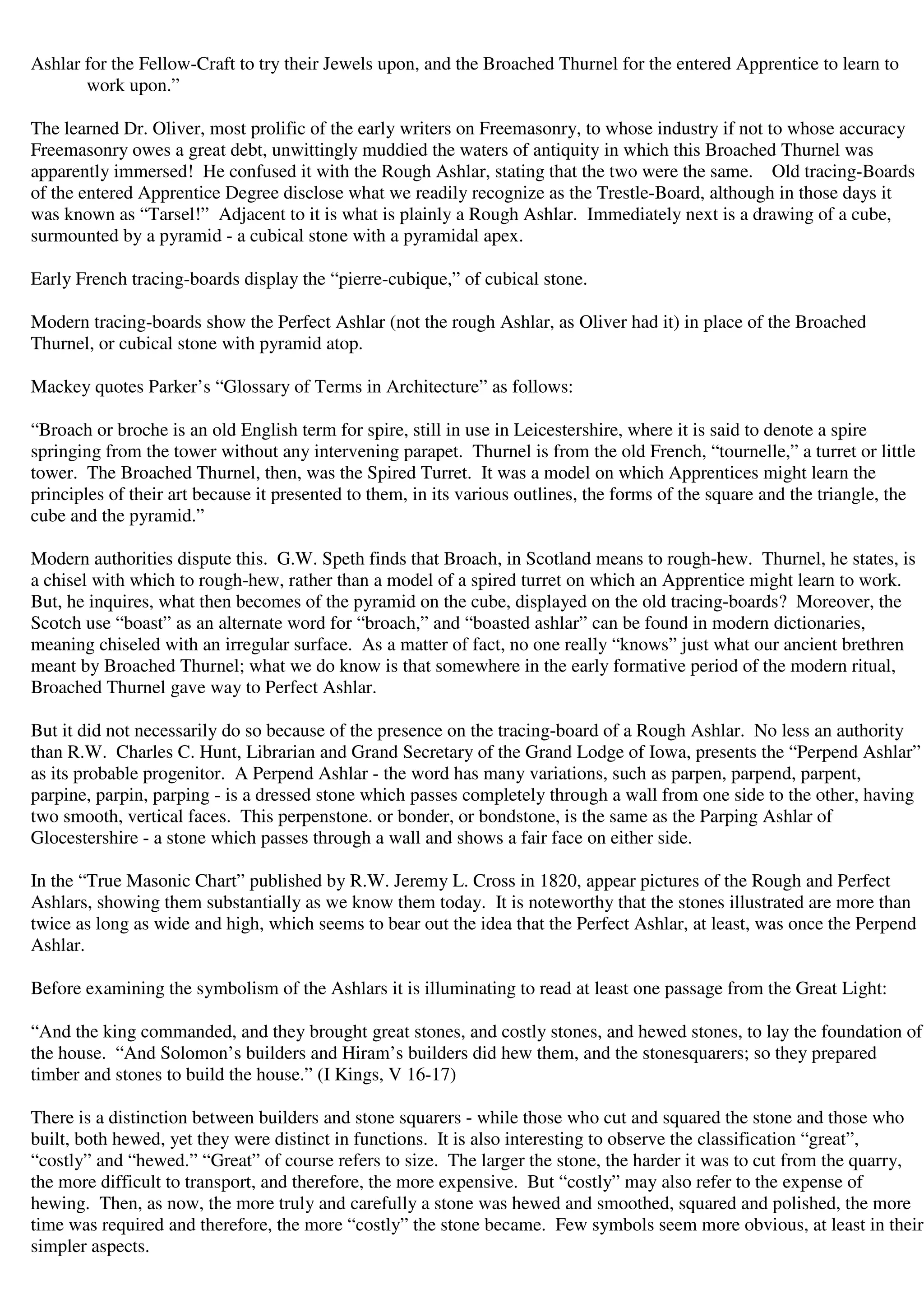 Freemasonry 043 rough and perfect | PDF