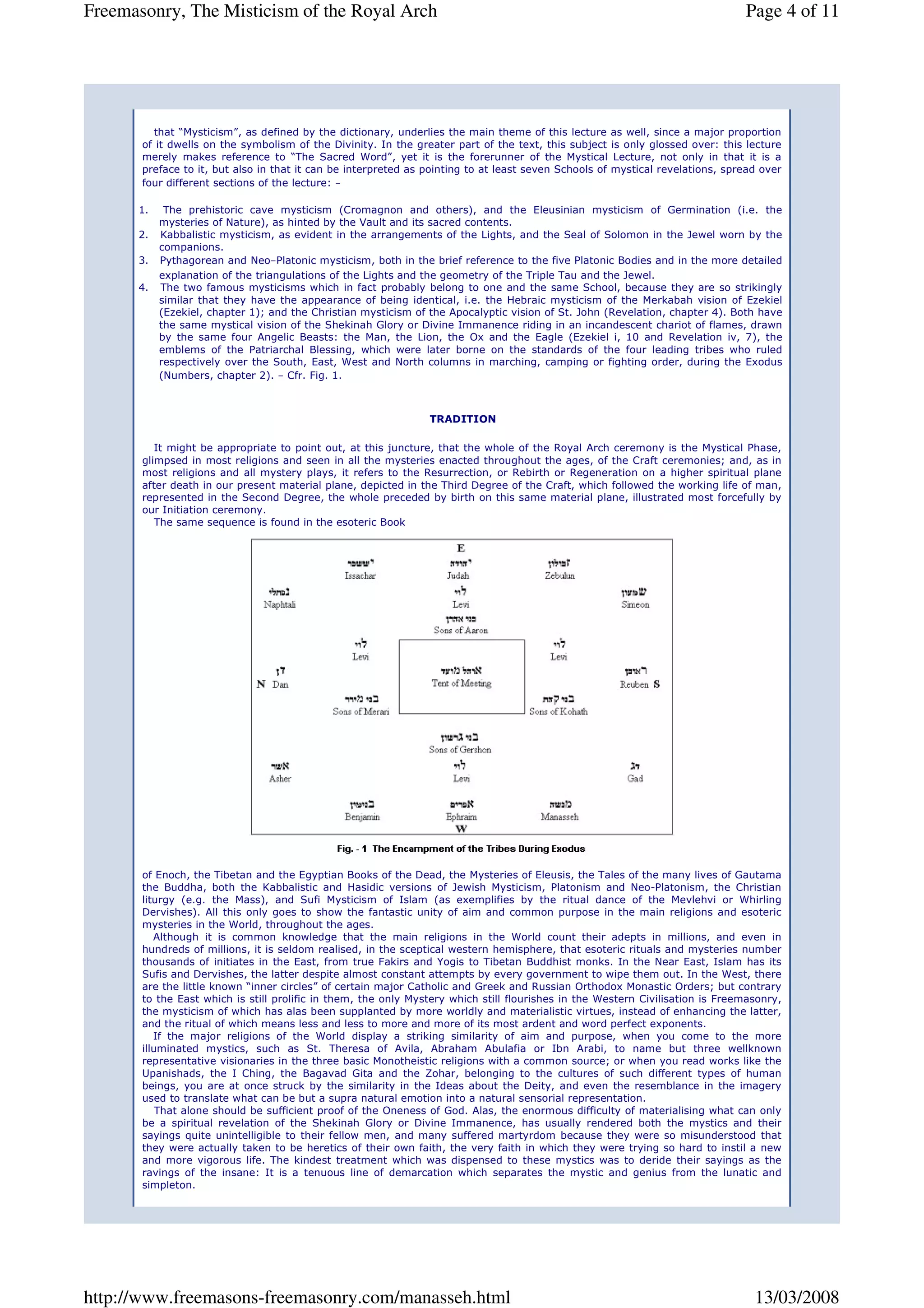 Freemasonry 092 the mysticism of the royal arch | PDF