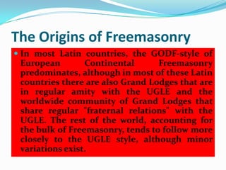 Freemasonry | PPT