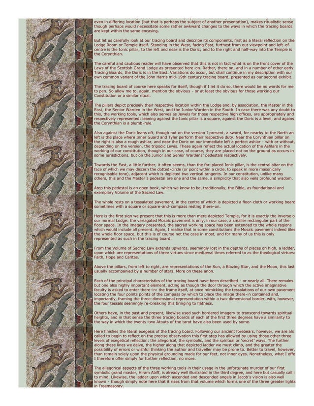 Freemasonry 145 1st degree tracing boards | PDF | Christianity ...