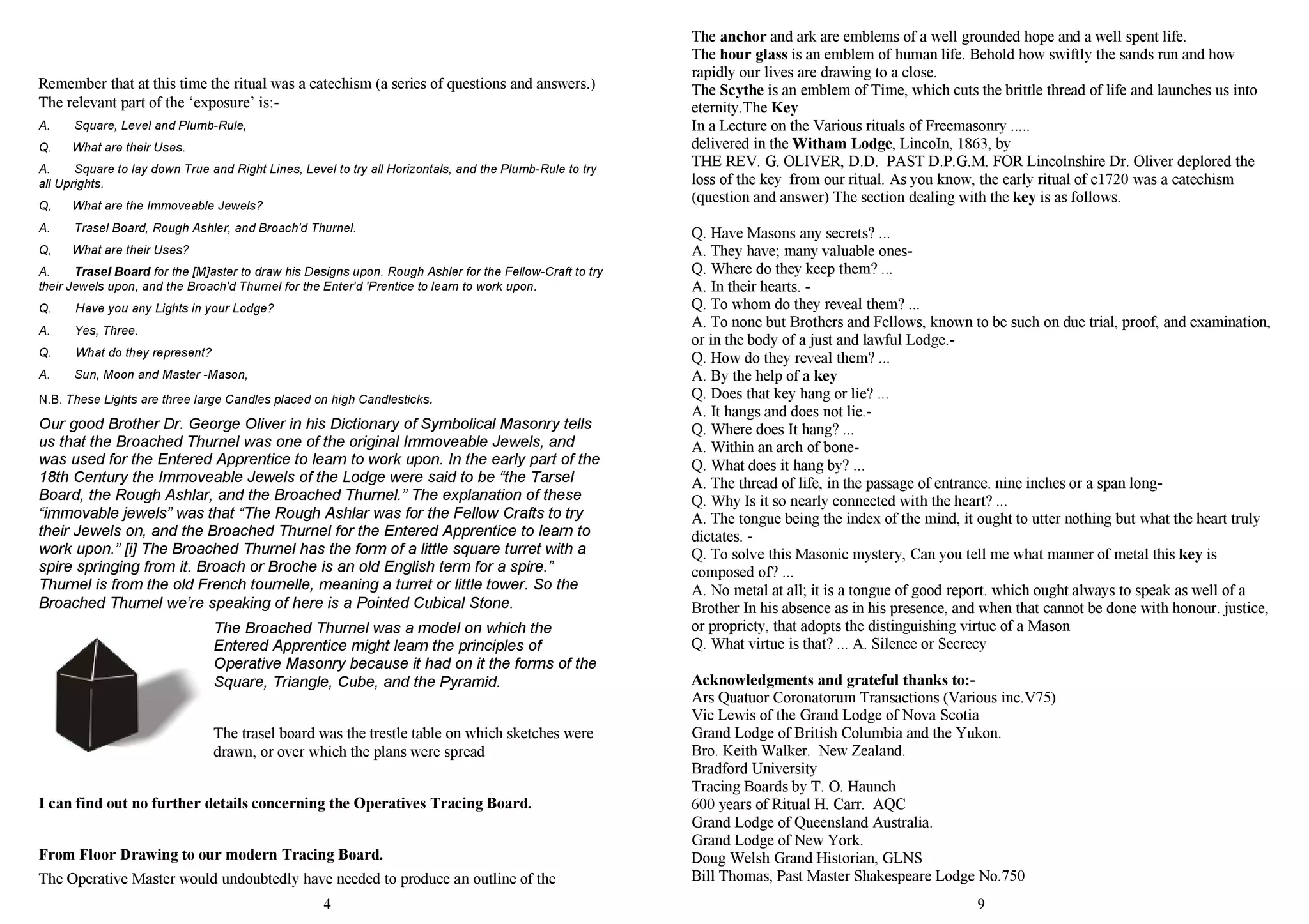 Freemasonry 146 tracing board | PDF