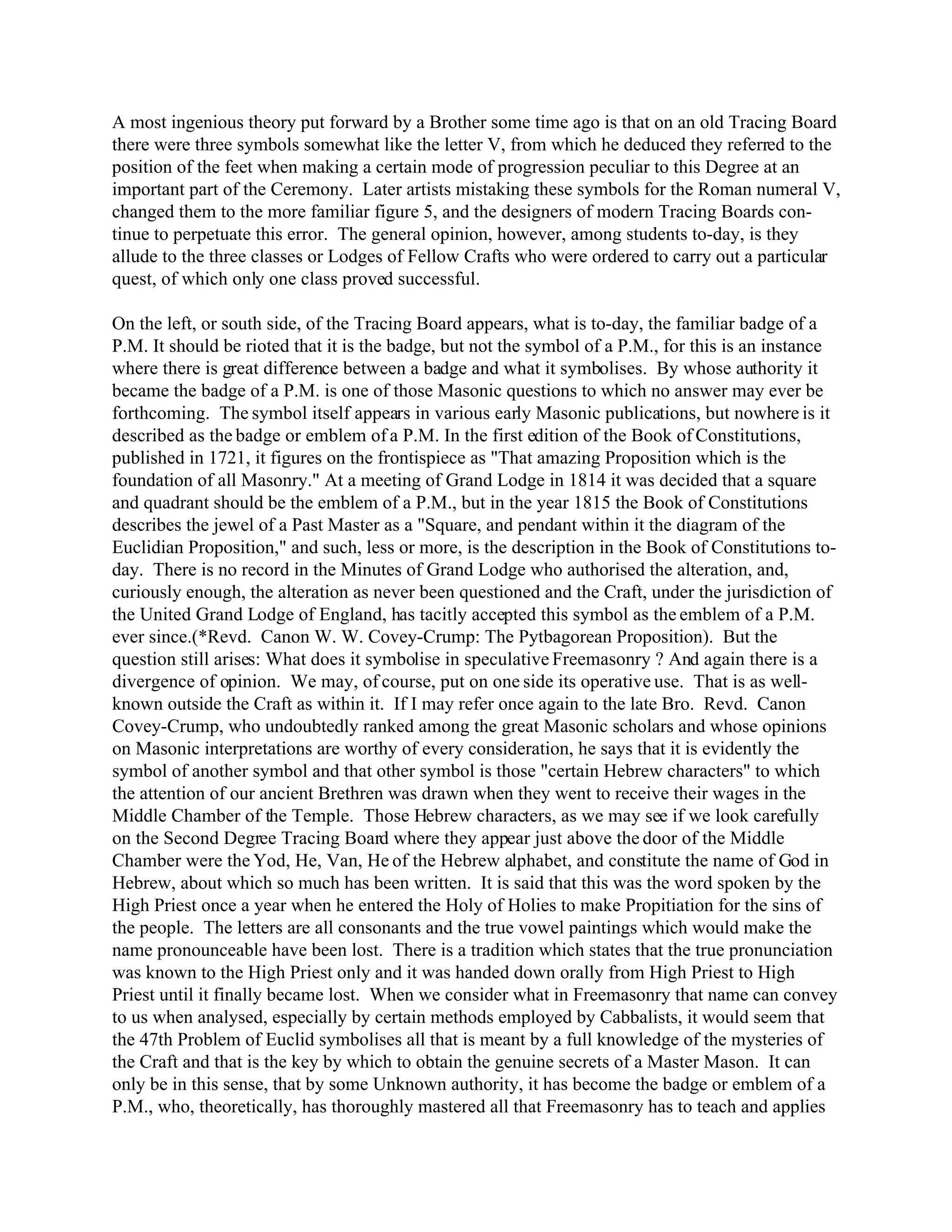 Freemasonry 147 third degree tracing board | PDF | Christianity ...