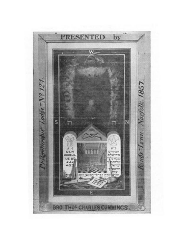 Freemasonry 147 third degree tracing board Freemasonry 147 third degree tracing board