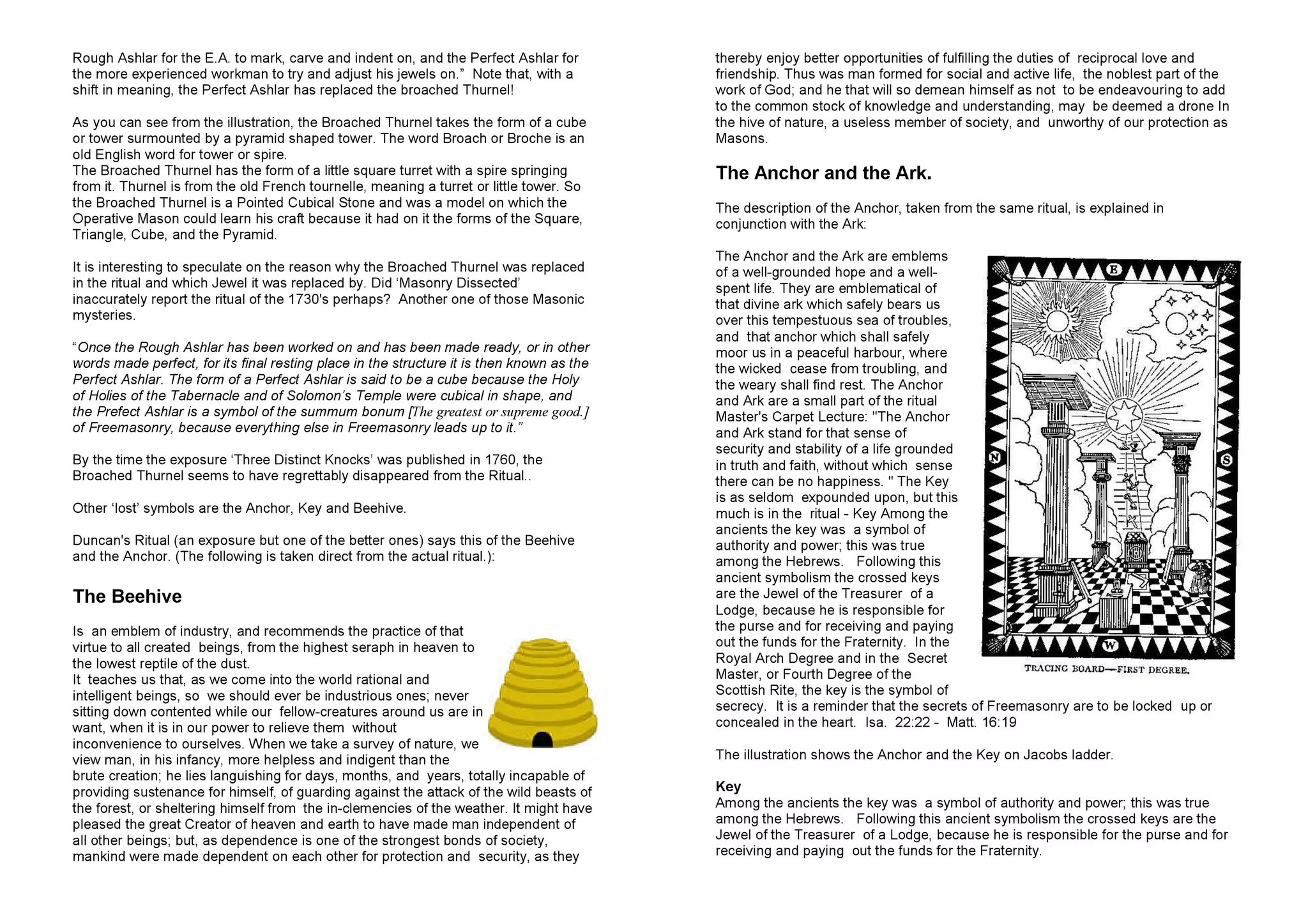 Freemasonry 149 the broached thurnell | PDF