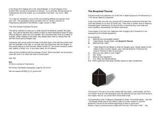 Freemasonry 149 the broached thurnell | PDF