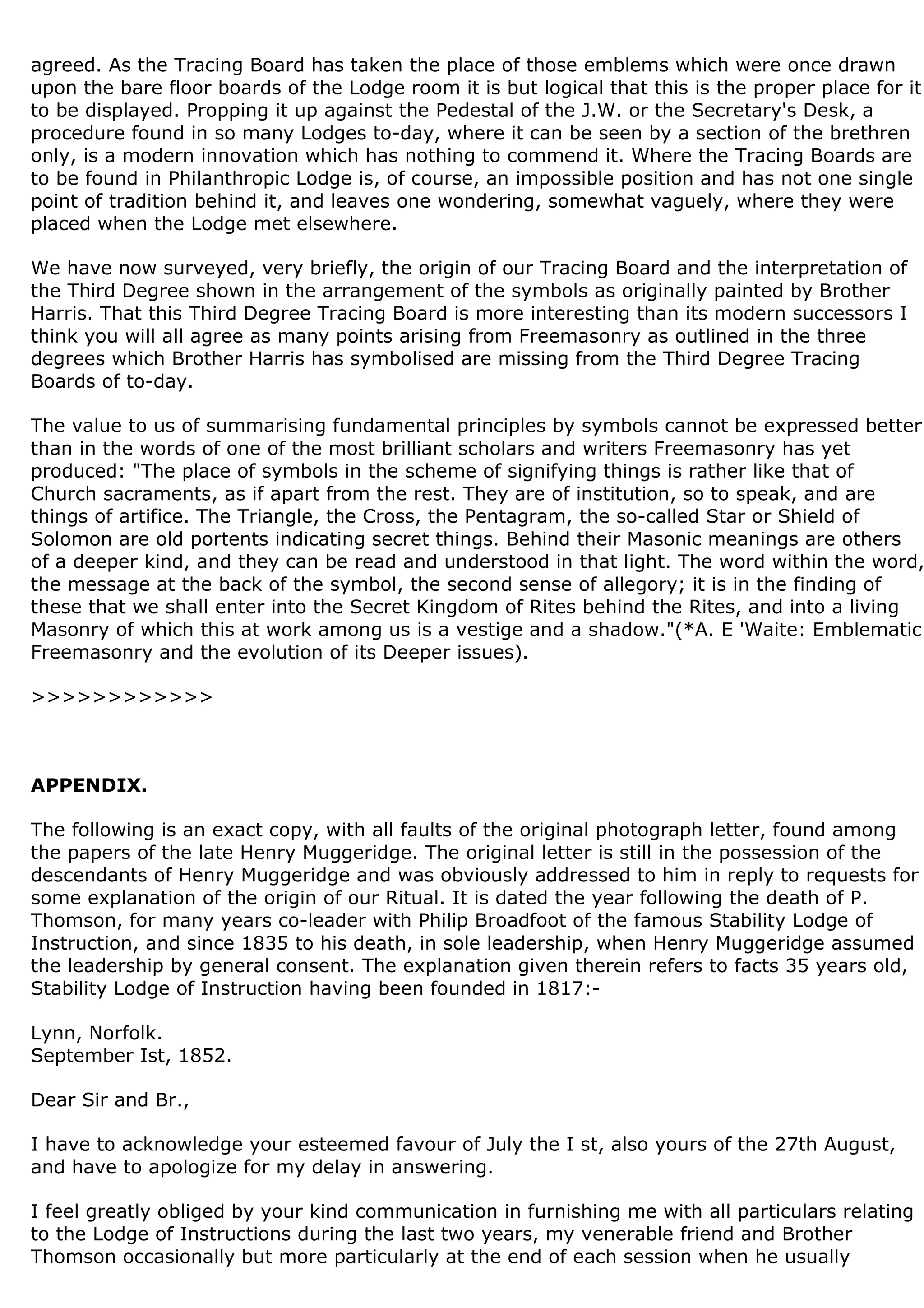 Freemasonry 157 an explanation of the third degree tracing board | PDF