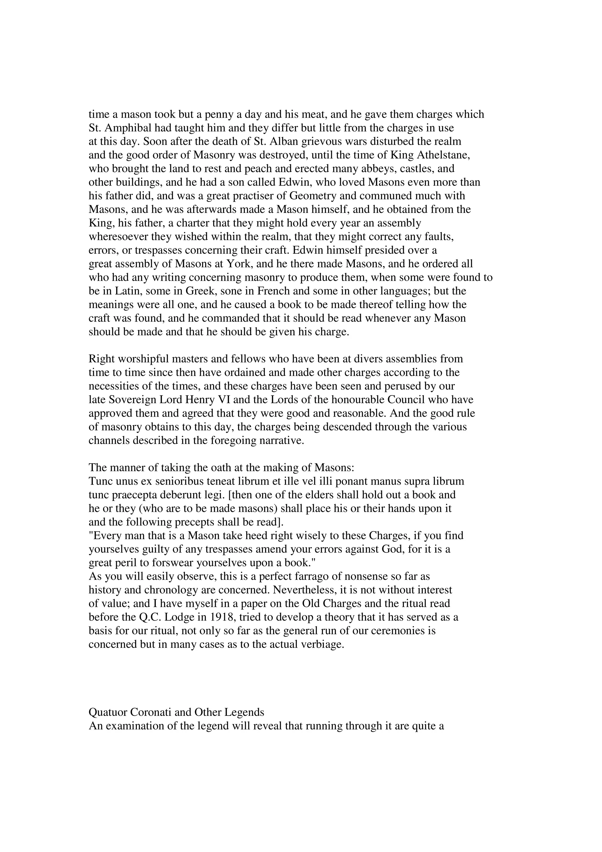 Freemasonry 180 masonic legends | PDF